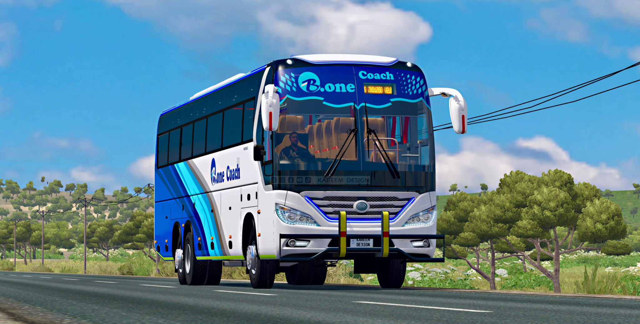 B One Coach Bus Affordable Bus in Tz - Maasai Travel & Tours